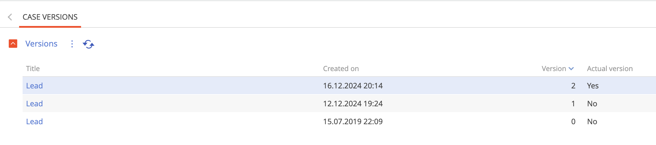 How to set new version of DCM for all exiting records automatically | Community Creatio